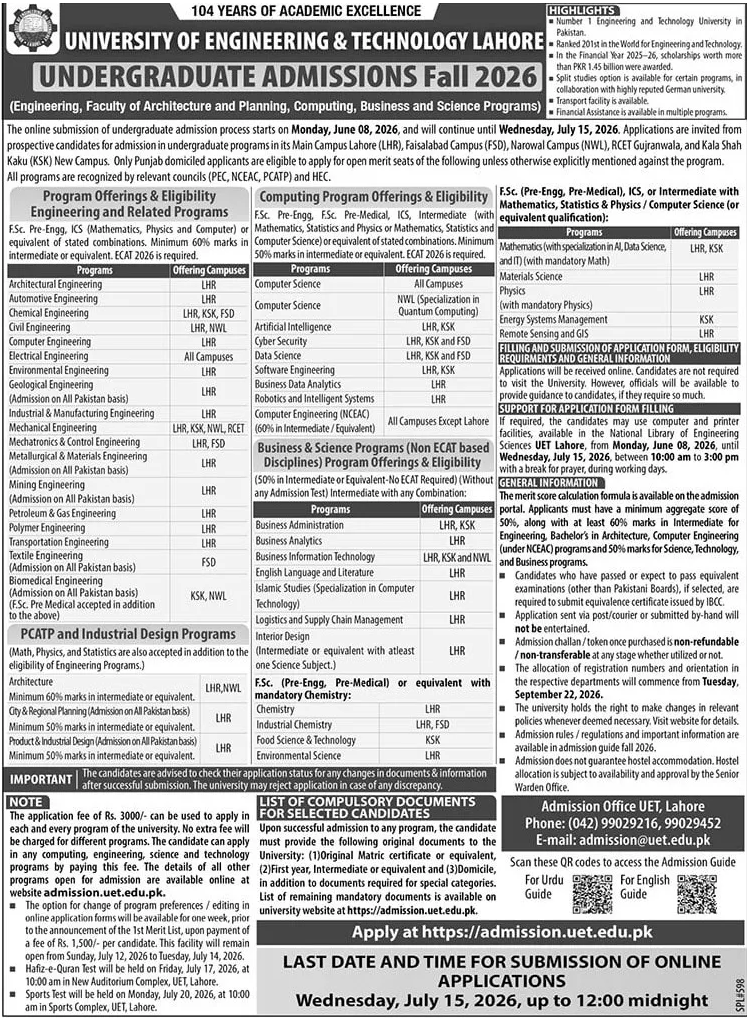 Rachna College of Engineering & Technology, Gujranwala Gujranwala ...